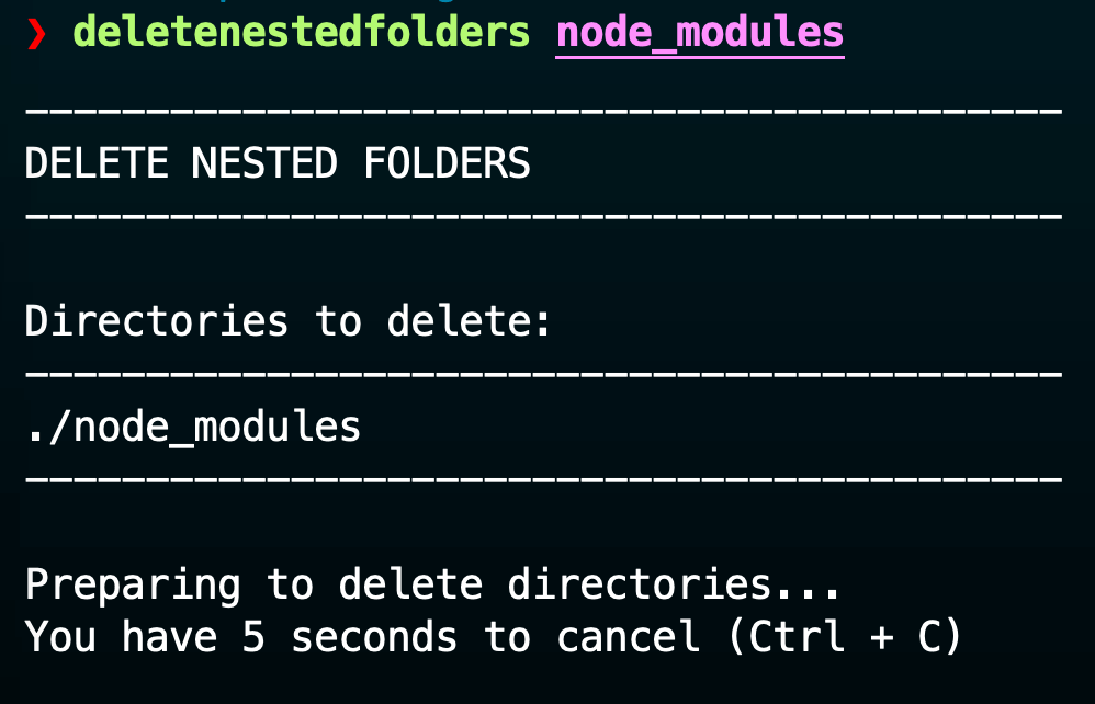 Easily Delete Node Modules or Other Nested Directories | AdamDeHaven.com
